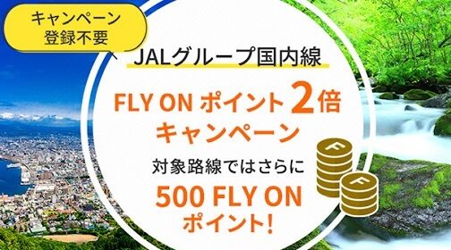 JAL FOPキャンペーン、2022年のFOP 2倍は12月31日まで。JALカード初回5,000も忘れずに！ | しーずざでい SFC修行とかマイルとか